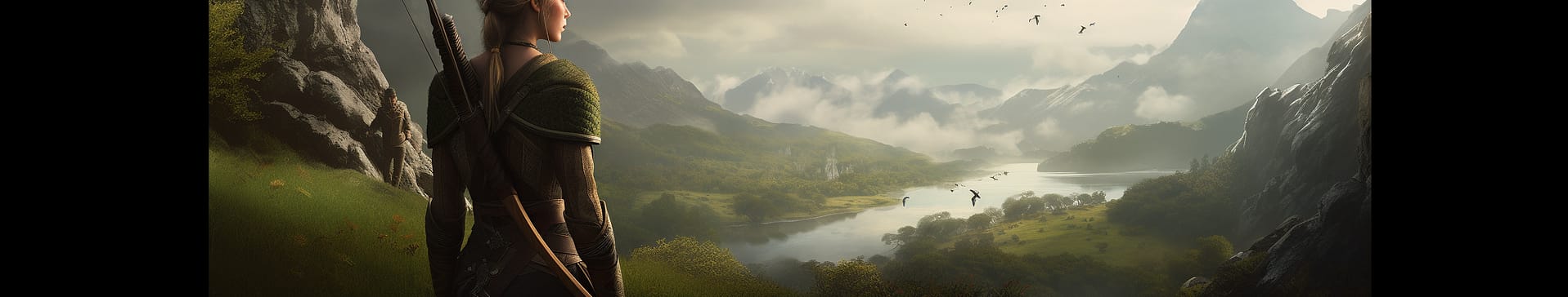 Female Elf Scout - Fantasy Backgrounds