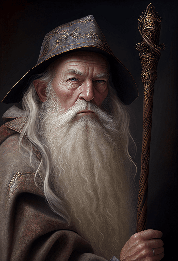 Aged And Wise Wizard - Fantasy Backgrounds
