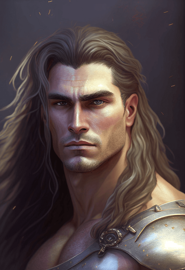 Portrait Of A Hero - Fantasy Backgrounds